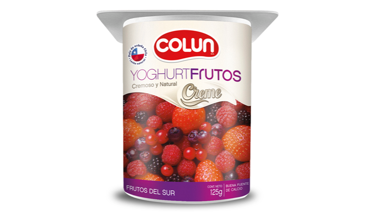Yoghurt Colun Frutos Creme Frutos del Sur 125 gr - Colun - Toda la ...